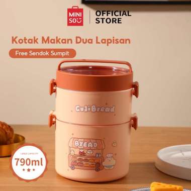 Jual Miniso Kotak Makan Guji Guji Lunch Box Original Murah - Harga ...