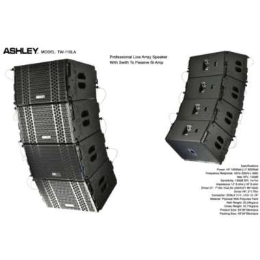 Jual Speaker Ashley Line Array Original, Murah & Diskon Januari 2024 ...