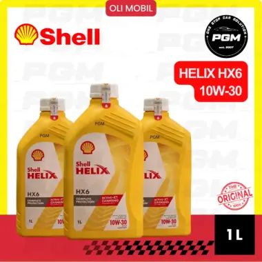Harga Oli Shell Helix Hx6 1 L 💯 Terbaru, Spesifikasi, & Kredit Juni 2026