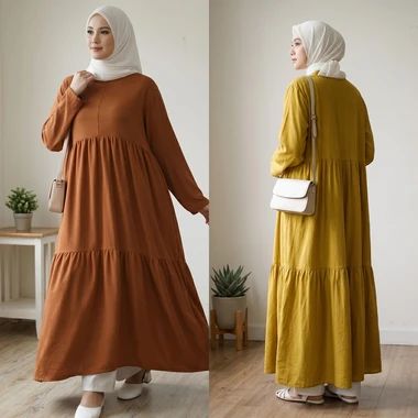 Jual Gamis Navy Polos 🏷️ Model Kekinian, Premium, & Harga Murah Juni 2026