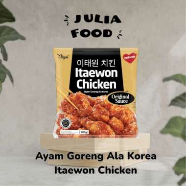 Promo Itaewon Chicken (Ayam Khas Korea With Original Sauce) Diskon 17% ...