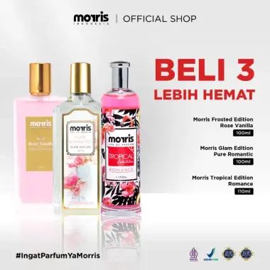 Parfum Morris Romantic Gratis Ongkir 🔥 Harga Murah Juni 2026