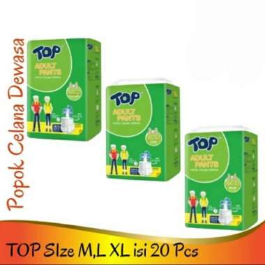Pampers Dewasa Top Ukuran M Isi 20 Lengkap Harga Terbaru April 2023 ...