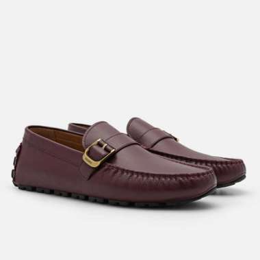 Jual Sepatu Loafers Maroon 🏷️ Model Premium Original Terbaru & Harga ...
