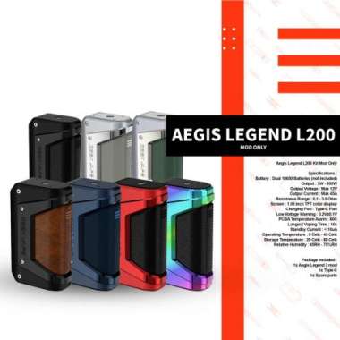 Geekvape Aegis Legend Gratis Ongkir 🏷️ Harga Murah Juni 2026
