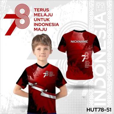 Baju Kemerdekaan Anak Nama 100% Asli Indonesia Agustus 2023 | Blibli