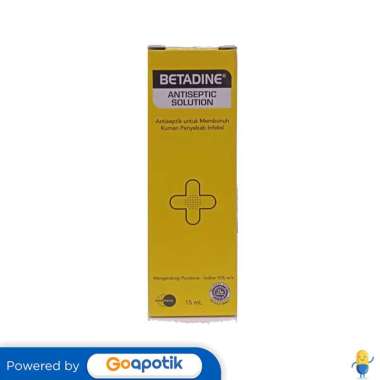 Betadine 15 Ml 🔥 - Terlengkap & Harga Terbaru Desember 2025