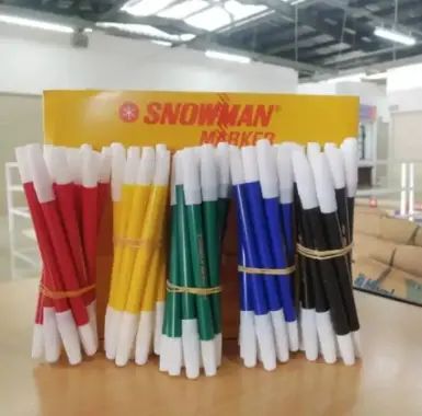 Jual harga spidol snowman kecil 12 warna Lengkap - Harga Murah Juni ...