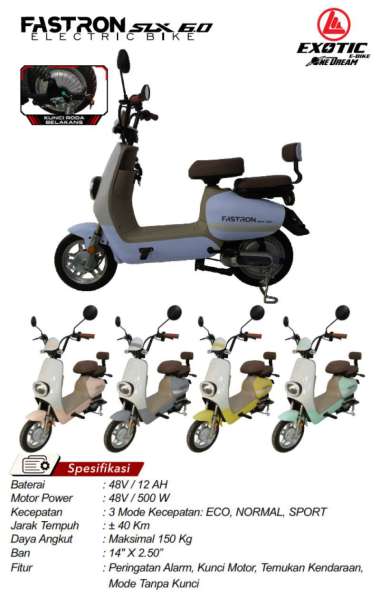 Promo Sepeda Listrik Exotic Ev-926 New 2024 Diskon 12% Di Seller Sepeda ...