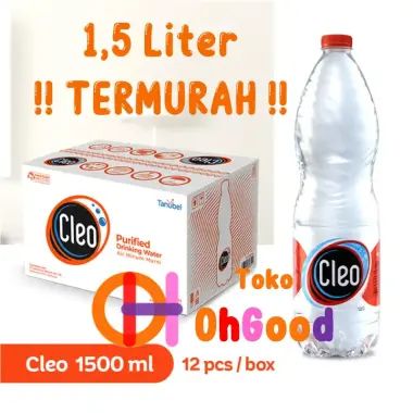 Cleo Botol 1 Liter 🔥 Harga Grosir Juni 2026