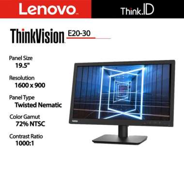 Jual Monitor Lenovo E20 20 Original Murah - Harga Diskon Juni 2023 | Blibli