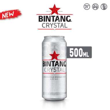 Jual Bir Bintang Crystal 500 Ml Termurah - Harga Grosir Terupdate Hari Ini | Blibli