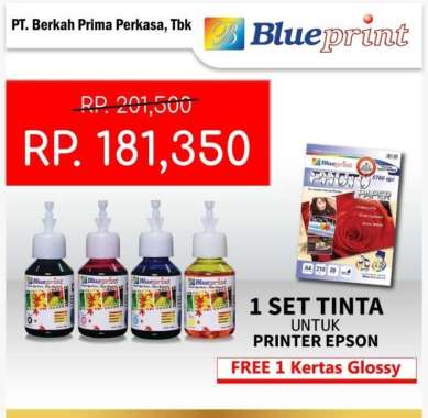 Jual Tinta Epson L360 Set Original Murah - Harga Diskon Mei 2024 | Blibli