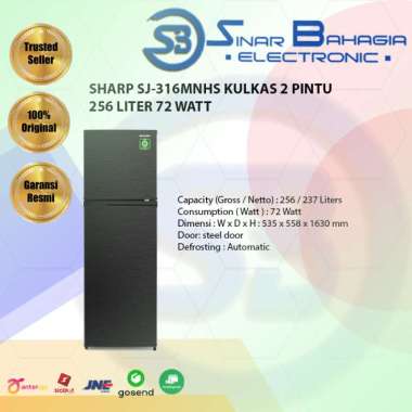 Jual Kulkas 2 Pintu Sj 237 Nd Bandung Original, Murah & Diskon November ...