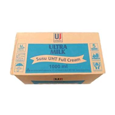 Jual Ultra Uht 1 Dus Full Cream Terbaru - Harga Promo Agustus 2023 | Blibli