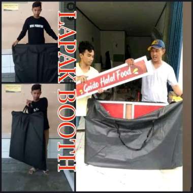 Jual Booth Portable Meja Lipat Rombong Bahan Aluminium Ukuran 1 Meter ...