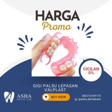 Valplast Gigi Palsu Lengkap Harga Terbaru Mei 2023 | Blibli