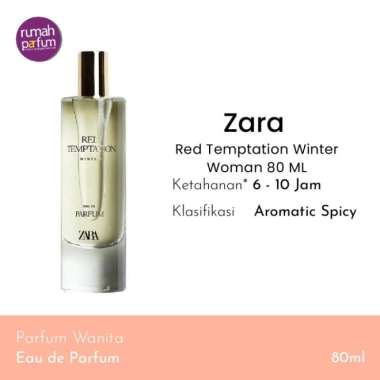 Zara Red Temptation Winter Woman 80 Ml Lengkap Harga Terbaru Mei 2023 | Blibli