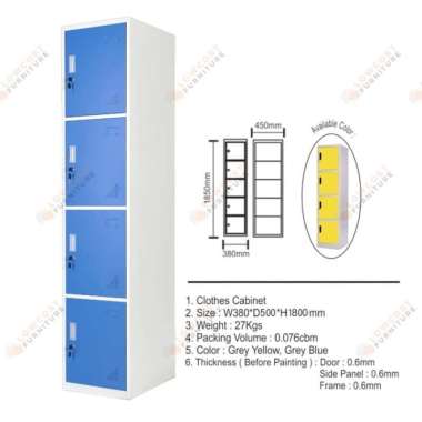 Jual Locker Karyawan Original Murah - Harga Diskon Mei 2024 | Blibli.com
