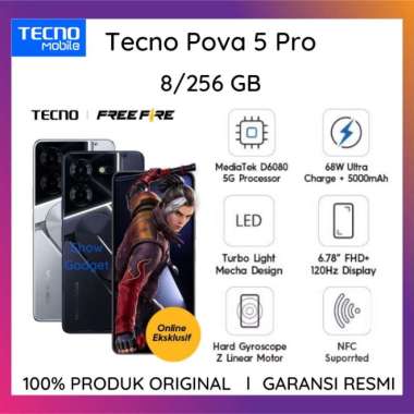 Jual Tecno Pova 20 Pro Spesifikasi Original, Murah & Diskon Harga Januari 2024 | Blibli