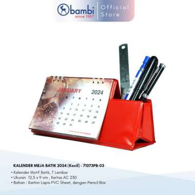 Jual Kalender Meja Mini 2024 Original Murah - Harga Diskon April 2024 ...