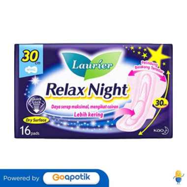 Jual Laurier Relax Night Wing 30 Cm Isi 8 Pcs Di Seller Apotek Pangestu ...
