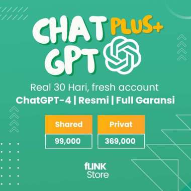 Jual Chatgpt Pro Original Murah - Harga Diskon Oktober 2023 | Blibli