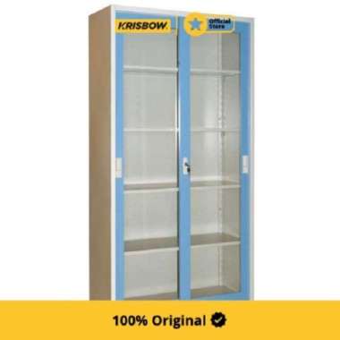 Jual Lemari Besi Geser Krisbow Original Murah - Harga Diskon Oktober ...