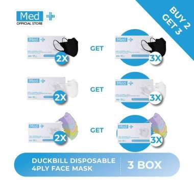 Masker Duckbil Face Mask Isi 50 Gratis Ongkir 🔥 Harga Murah Juni 2026