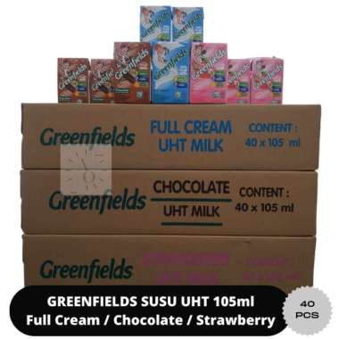 Jual Susu Uht Greenfields 105 Ml 1 Dus Terbaru - Harga Promo September 2023 | Blibli