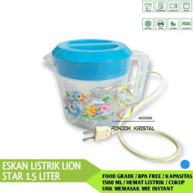 Jual Teko Listrik Lion Star 2 1 Liter Original, Murah & Diskon Agustus 2023 | Blibli