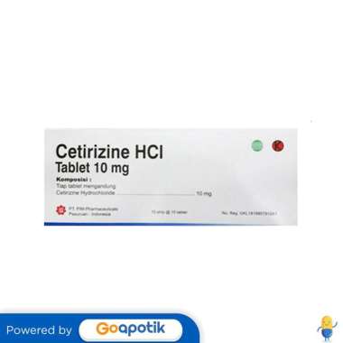 Cetirizine Box Lengkap Harga Terbaru Desember 2023 | Blibli