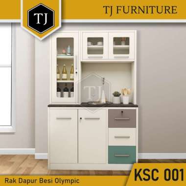 Jual Lemari Dapur Besi Dengan Pintu Rak Original Murah - Harga Diskon ...