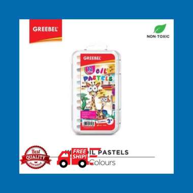 Jual Crayon Greebel 12 Warna Original Harga Termurah Januari 2024 | Blibli