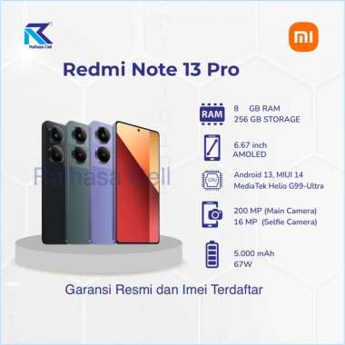 Redmi Note 13 Pro - Harga Terbaru Agustus 2024 | Blibli