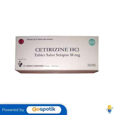 Cetirizine Box Lengkap Harga Terbaru Desember 2023 | Blibli