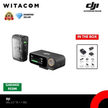 Dji Mic 2 1 Tx 1 Rx Garansi Resmi Indonesia 🔥 Harga Murah Juni 2026