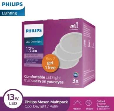 Jual Lampu Downlight Led Philips 13 Watt Terbaru - Harga Murah | Blibli.com