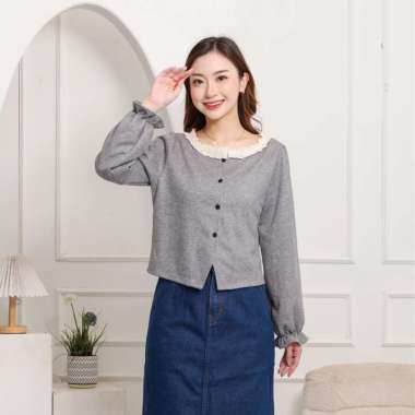 Jual Blouse Kerah Ruffle Terbaik Juni 2026 - Harga Murah & Gratis ...