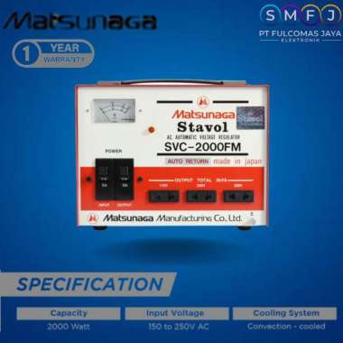 Jual Stavol Matsunaga 2000 Watt Original Murah - Harga Diskon Mei 2023 ...