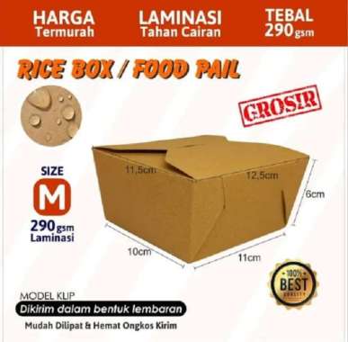 Jual Kardus Rice Bowl Original Murah - Harga Diskon Agustus 2024 ...