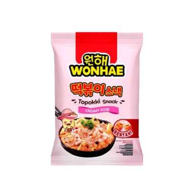 Jual Wonhae Topokki Snack Creamy Rose Terbaru - Harga Promo September ...
