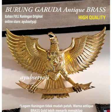Jual Lambang Garuda Kuningan Original Murah - Harga Diskon Maret 2024 ...