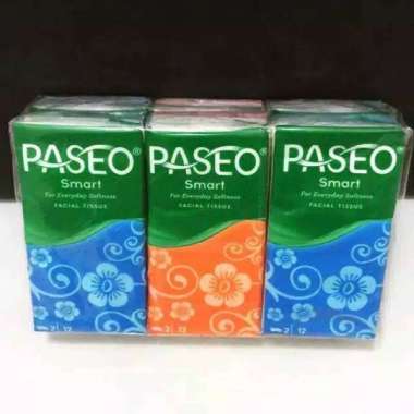 Promo Paseo Go Smart Facial Tissue 200 Sheet - 2 Ply [4 Pcs/ 1 Bundle ...