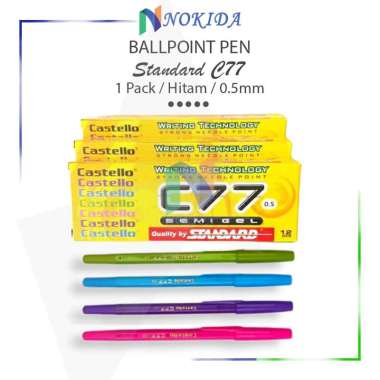 Jual Ballpoint Standart 1 Pack Original Harga Termurah Mei 2024 | Blibli