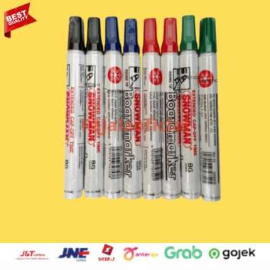 Jual Spidol Snowman Permanent 1 Pack Original Harga Termurah Juni 2024 ...