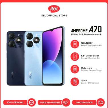 Itel Awesome A70 🔥 - Harga Terbaru Juni 2026