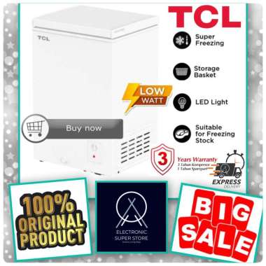 Jual Freezer Tcl 100 Liter Original, Murah & Diskon Mei 2024 | Blibli