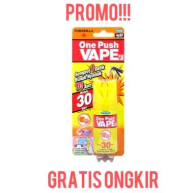 Obat Nyamuk Semprot One Push Gratis Ongkir 🔥 Harga Murah Juni 2026