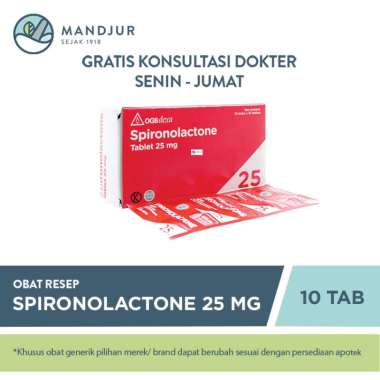 Spironolactone 100 Mg 10 Tablet Lengkap Harga Terbaru Mei 2024 | Blibli